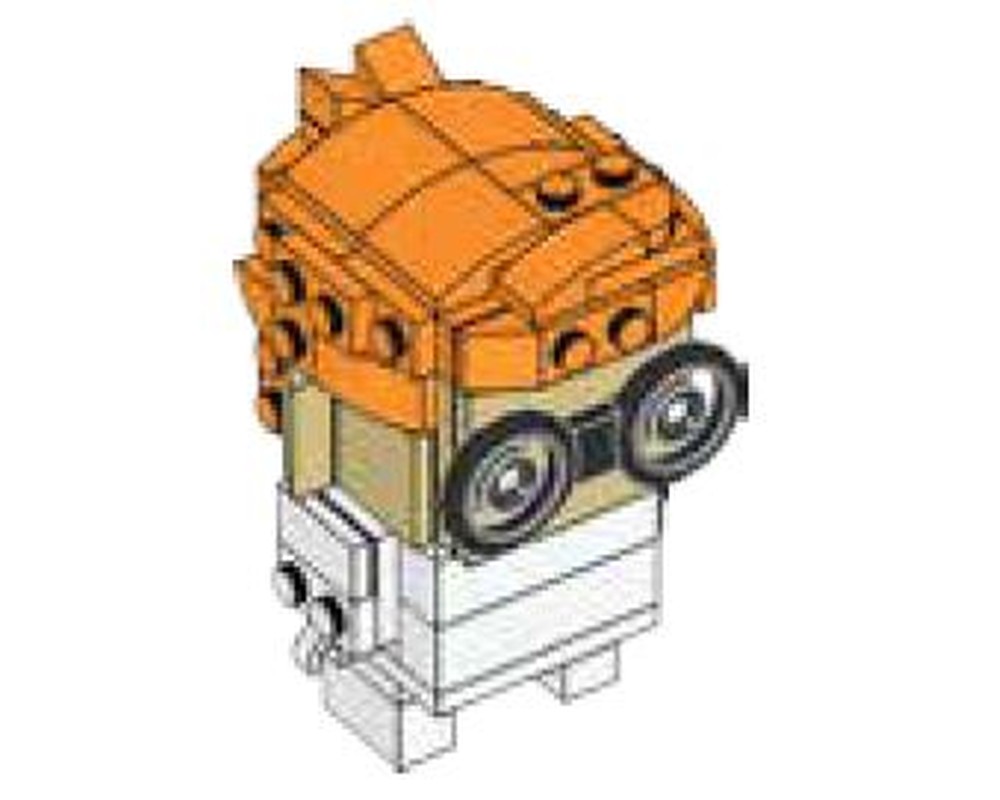 LEGO Set 41597-1-s15-3 Orange Hair & Glasses with Tan Skin (2018 ...