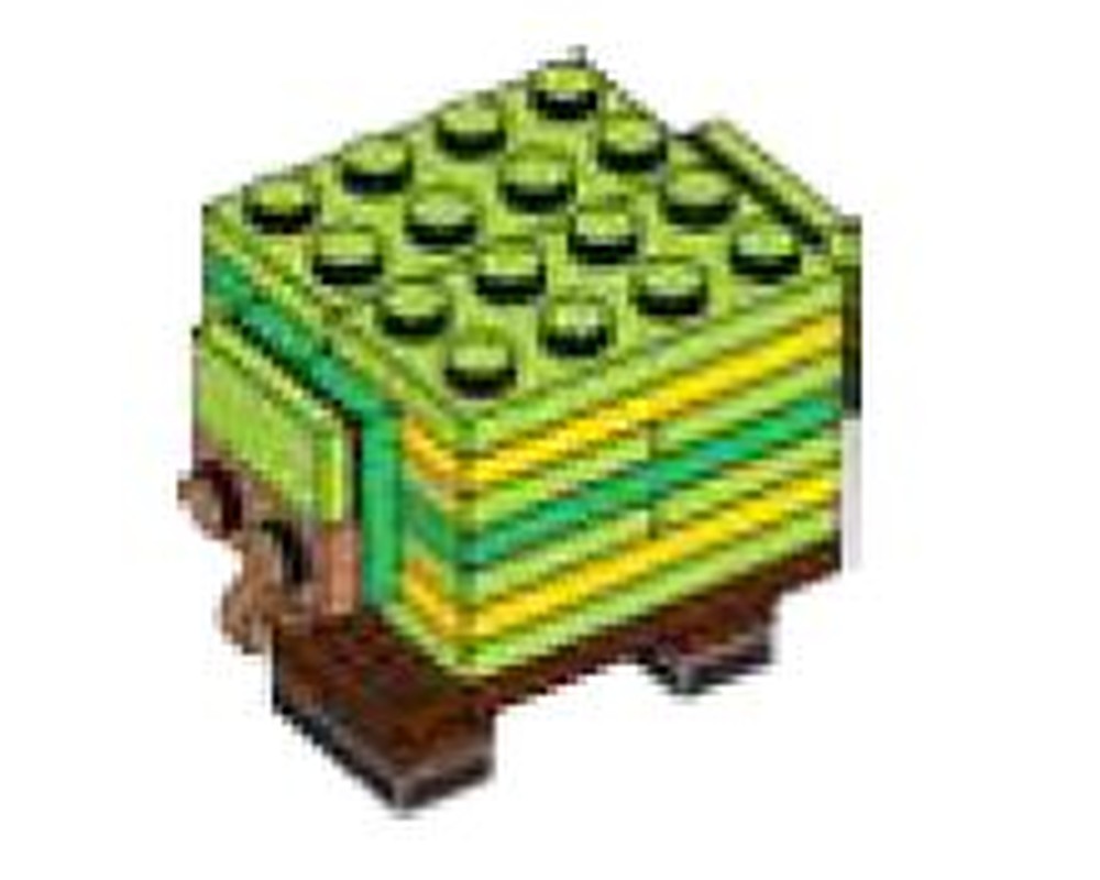 LEGO Set 41597-1-s3-2 Lime & Green Torso with Brown Pants (2018 ...