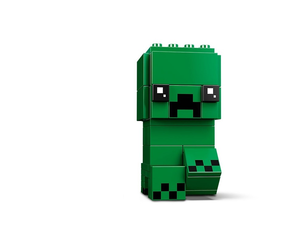 LEGO Set 41612-1-s2 Creeper (2018 Brickheadz) | Rebrickable - Build ...