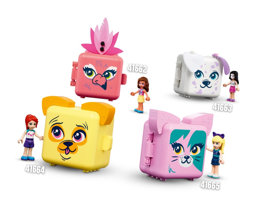 LEGO Set 41666-1 Andrea's Bunny Cube (2021 Friends) | Rebrickable ...