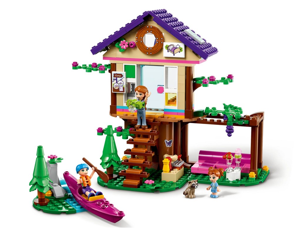 LEGO Set 41679-1 Forest House (2021 Friends) | Rebrickable - Build with ...