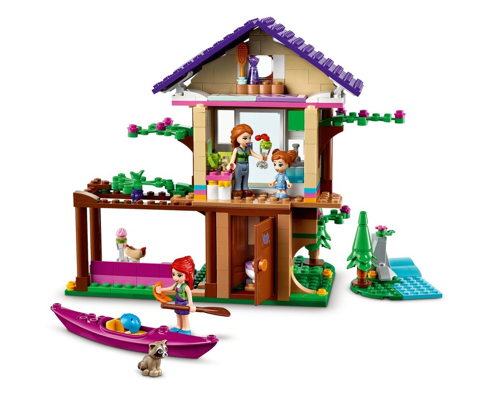 LEGO Set 41679-1 Forest House (2021 Friends) | Rebrickable - Build with ...