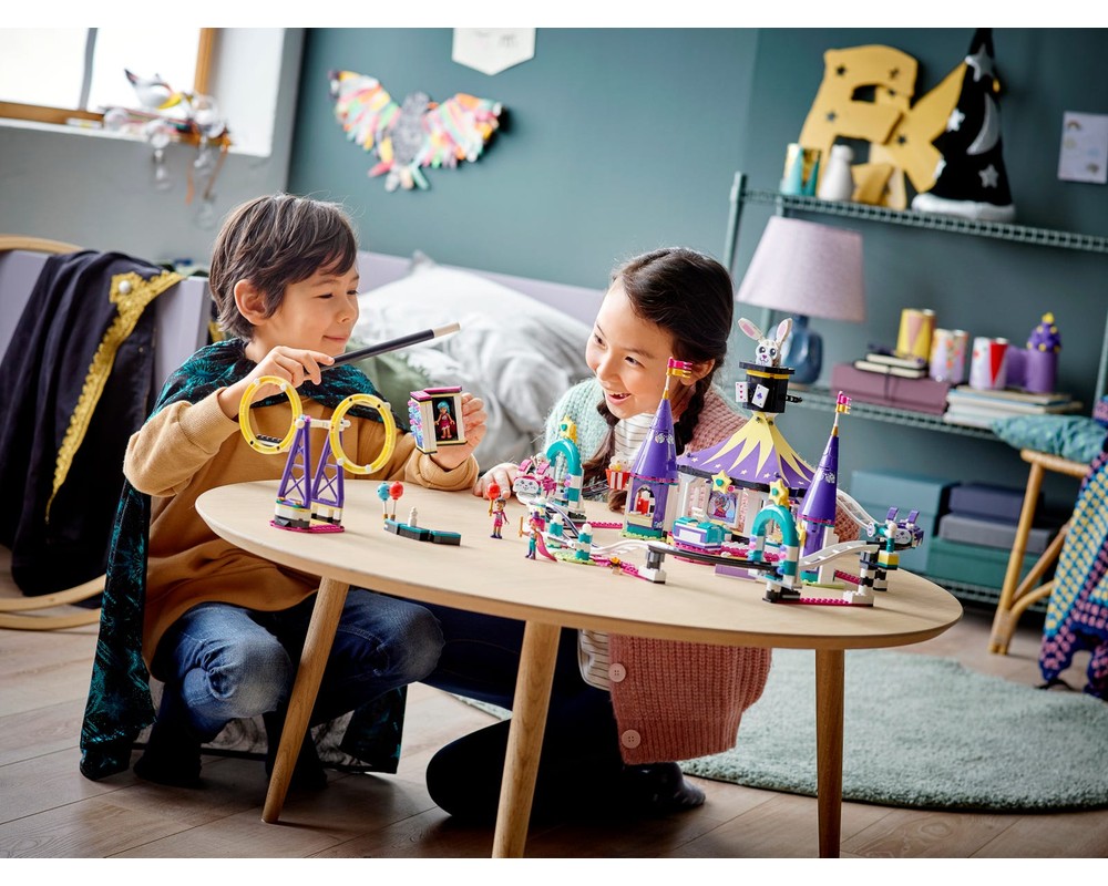 LEGO Set 41685-1 Magical Funfair Roller Coaster (2021 Friends ...