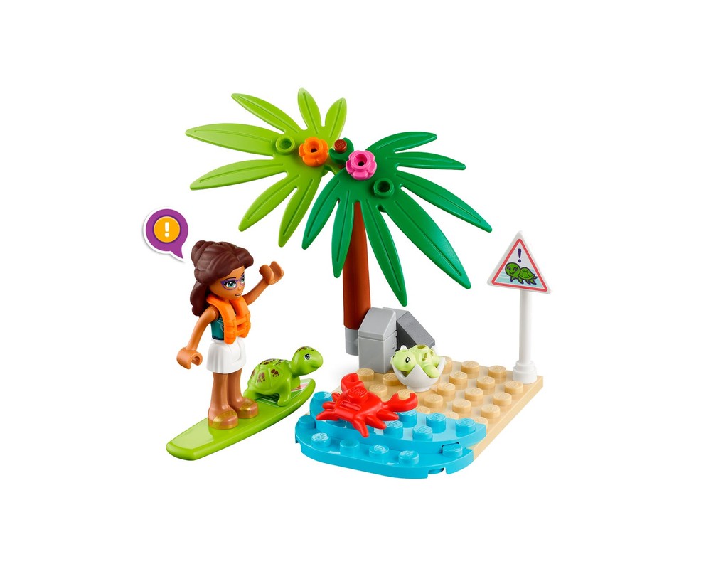 LEGO Set 41697-1 Turtle Protection Vehicle (2022 Friends) | Rebrickable ...