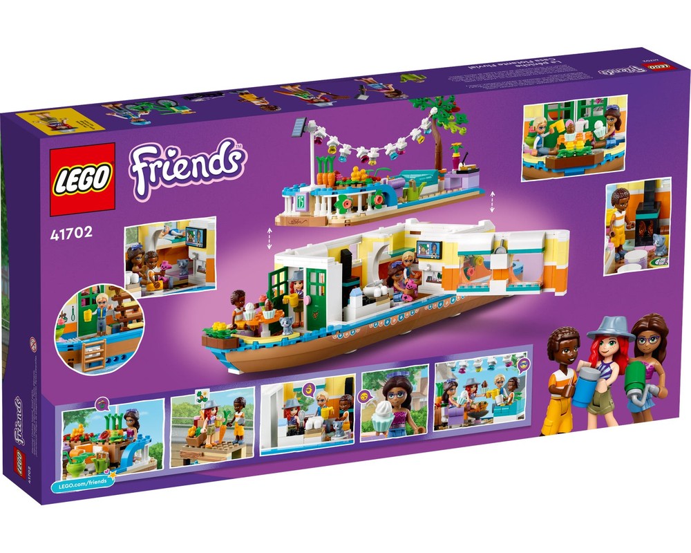 LEGO Set 41702-1 Canal Houseboat (2022 Friends) | Rebrickable - Build ...