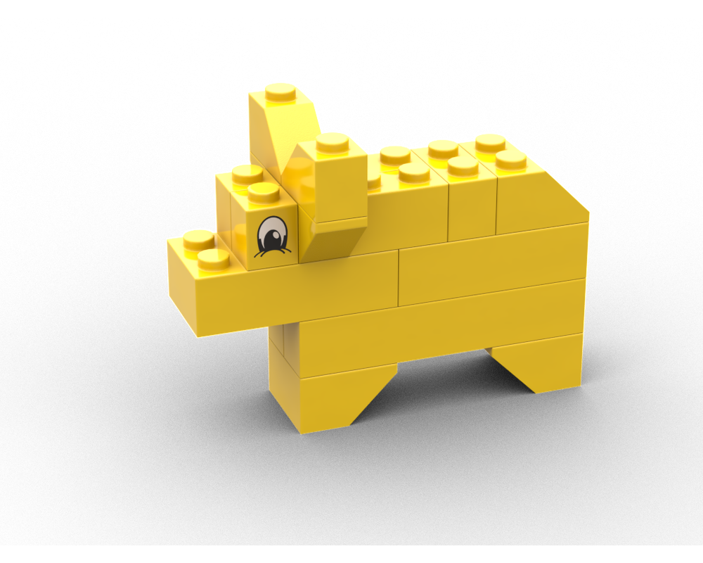 LEGO Set 4171-1-c12 Pig (2001 Creator > Early Creator) | Rebrickable ...