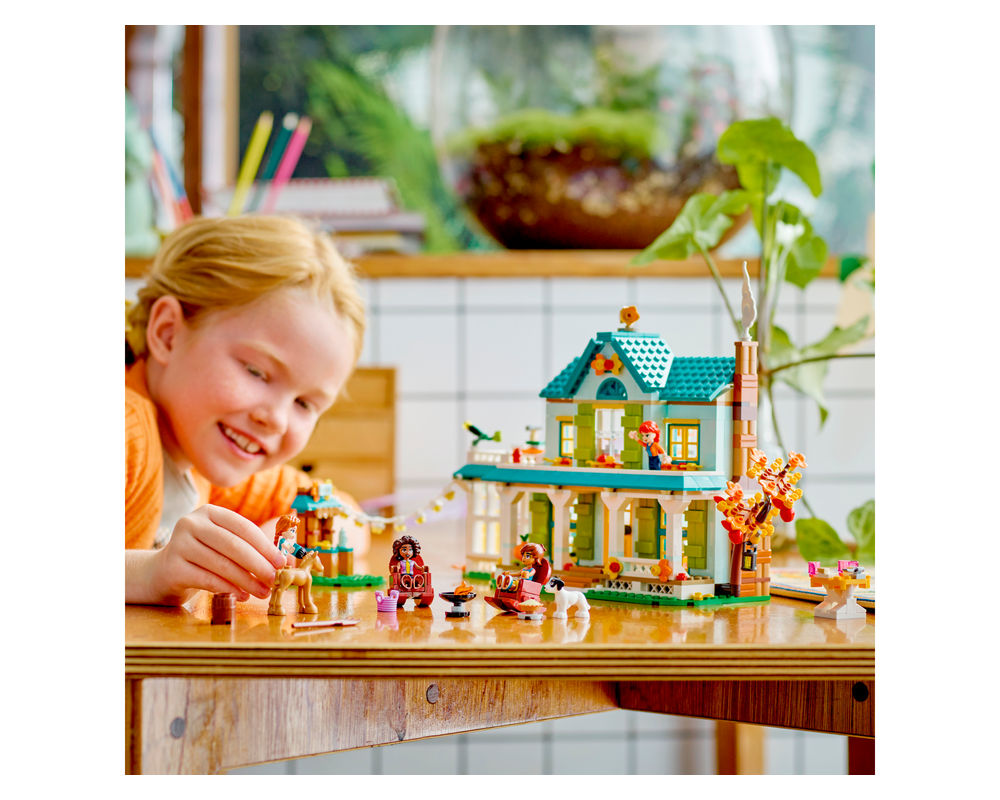 LEGO Set 41730-1 Autumn's House (2023 Friends) | Rebrickable - Build ...