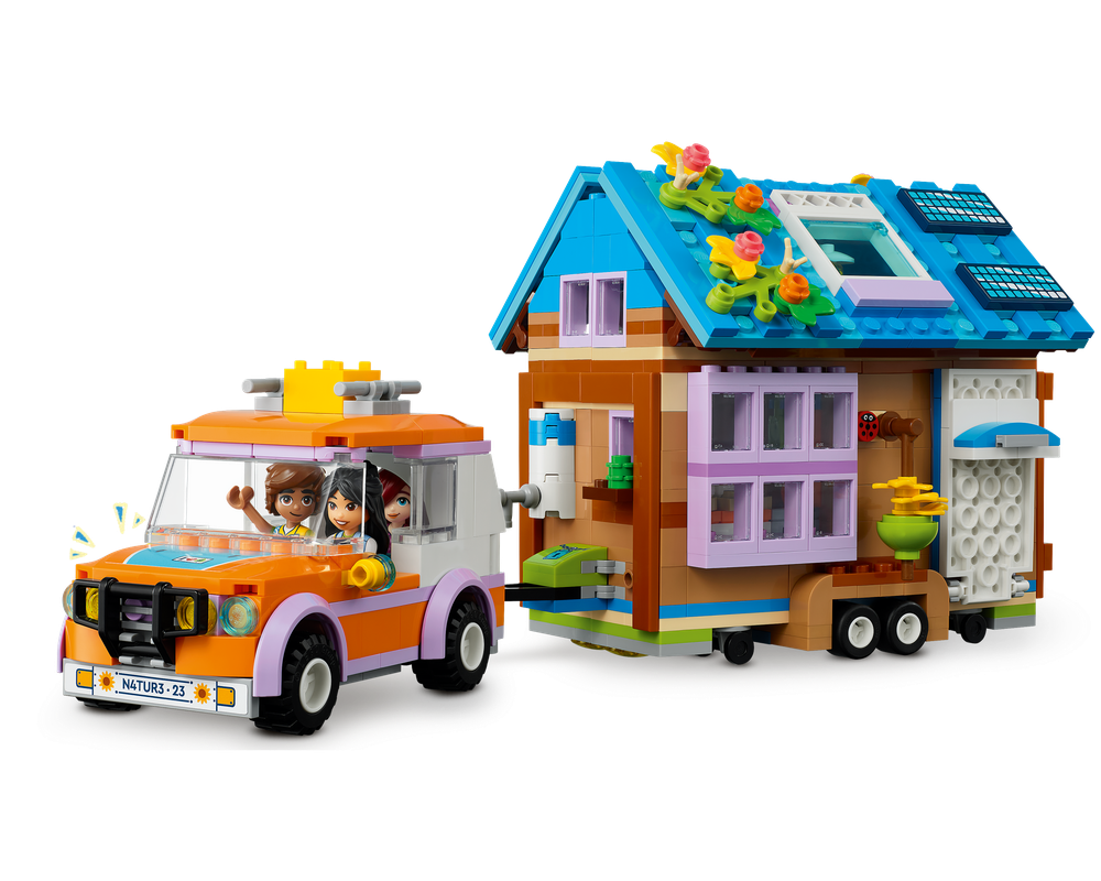 LEGO Set 41735-1 Mobile Tiny House (2023 Friends) | Rebrickable - Build ...