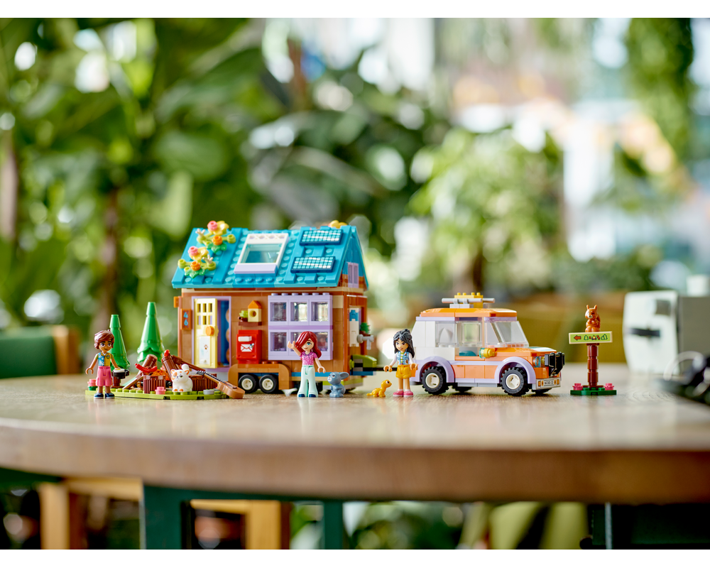 LEGO Set 41735-1 Mobile Tiny House (2023 Friends) | Rebrickable - Build ...
