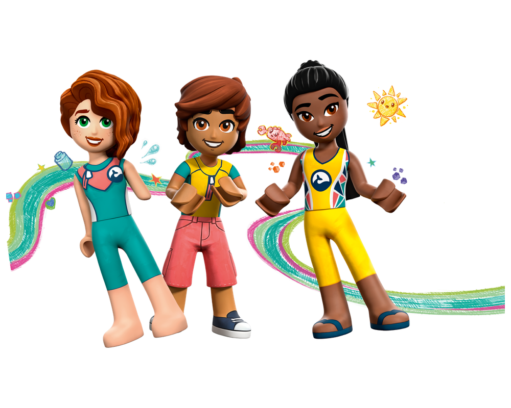 LEGO Set 41736-1 Sea Rescue Center (2023 Friends) | Rebrickable - Build ...