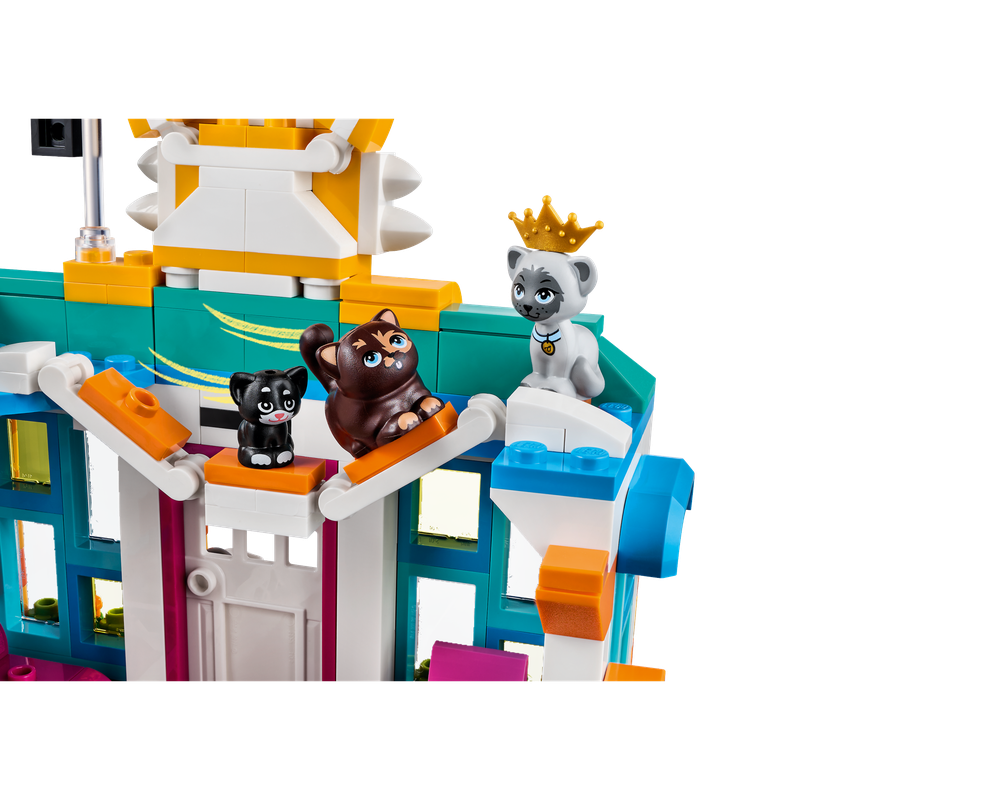 LEGO Set 41742-1 Cat Hotel (2023 Friends) | Rebrickable - Build with LEGO