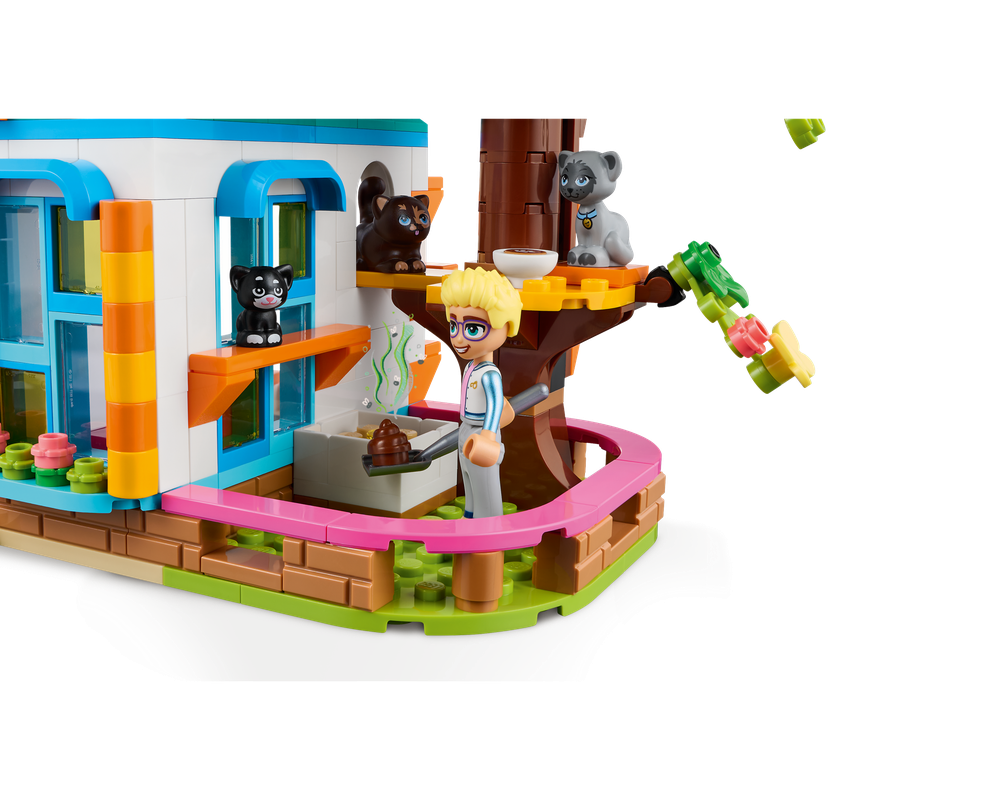 LEGO Set 41742-1 Cat Hotel (2023 Friends) | Rebrickable - Build with LEGO
