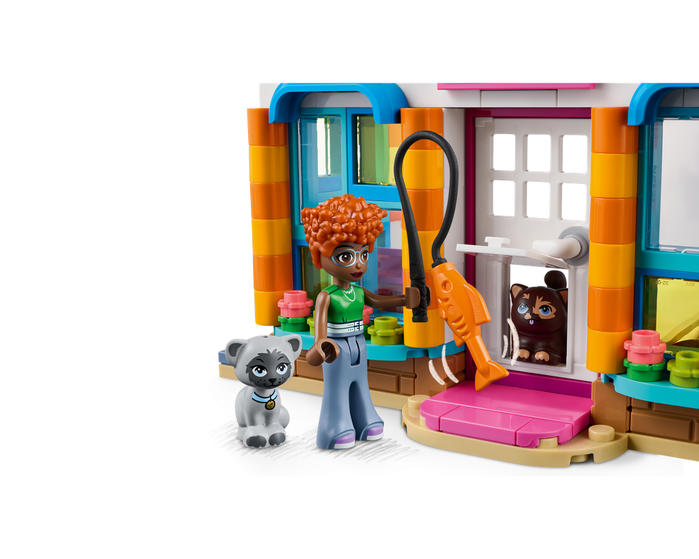 LEGO Set 41742-1 Cat Hotel (2023 Friends) | Rebrickable - Build with LEGO