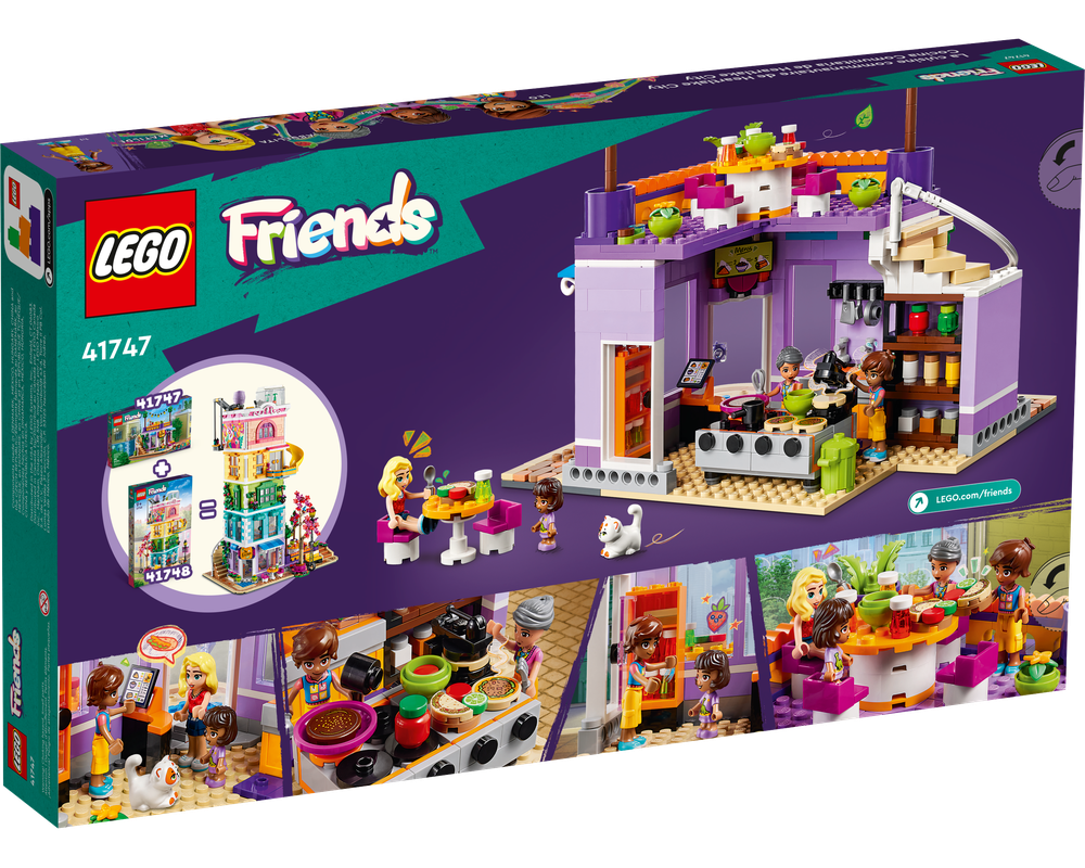 LEGO Set 41747-1 Heartlake City Community Kitchen (2023 Friends ...