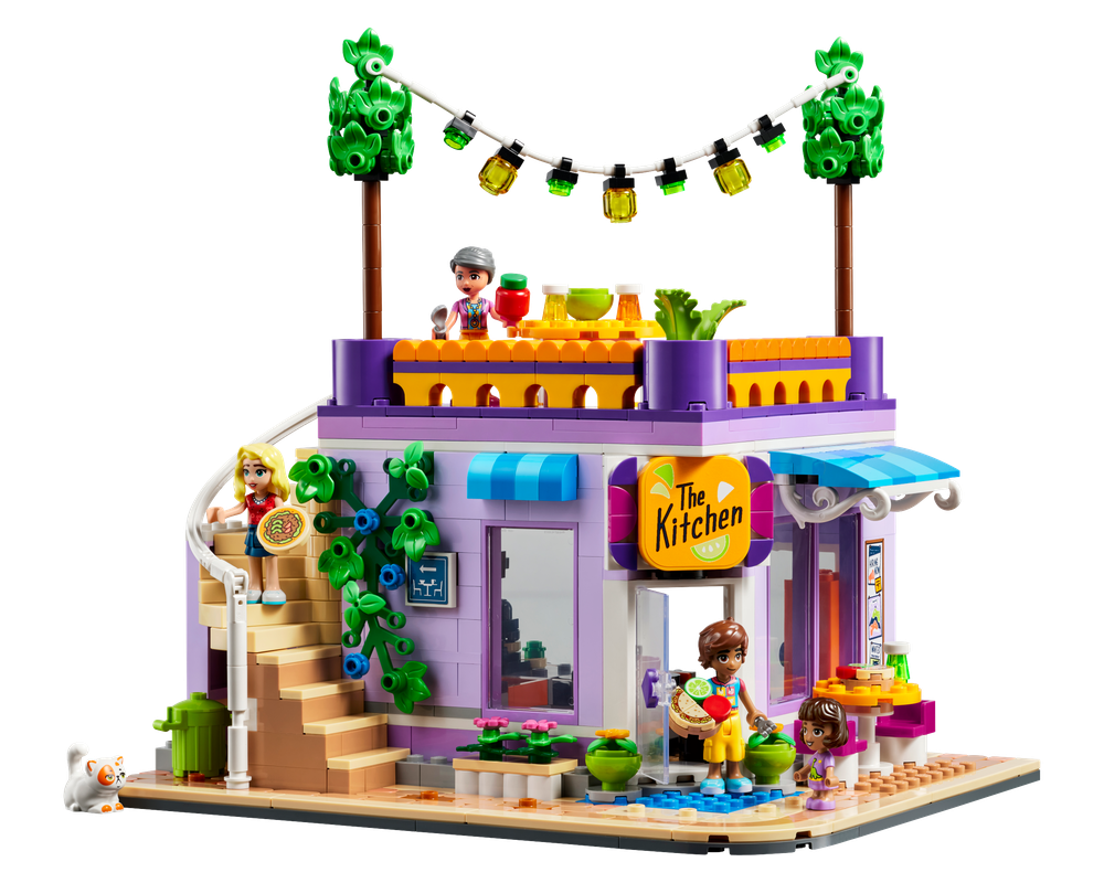 LEGO Set 41747-1 Heartlake City Community Kitchen (2023 Friends ...