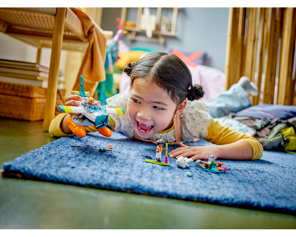 LEGO Set 41752-1 Sea Rescue Plane (2023 Friends) | Rebrickable - Build ...