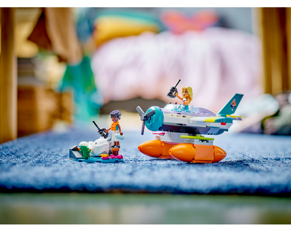 LEGO Set 41752-1 Sea Rescue Plane (2023 Friends) | Rebrickable - Build ...