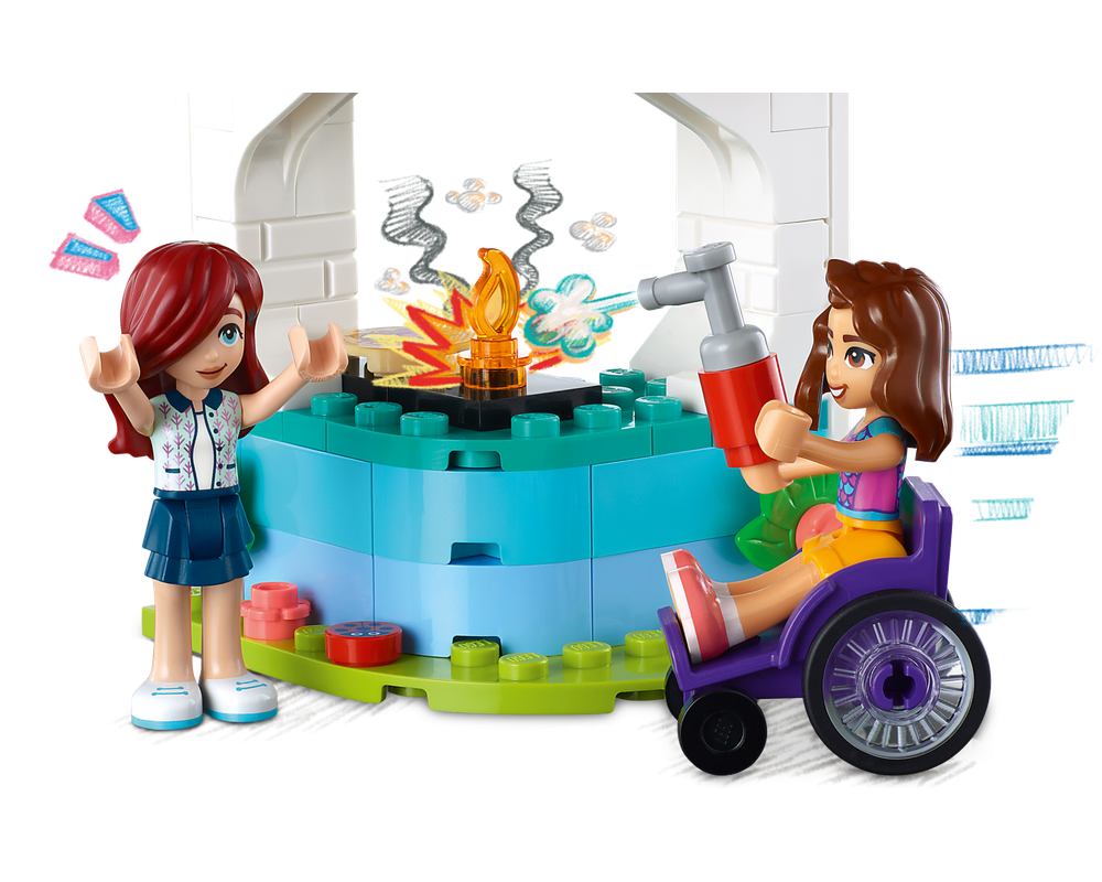 LEGO Set 41753-1 Pancake Shop (2023 Friends) | Rebrickable - Build with ...