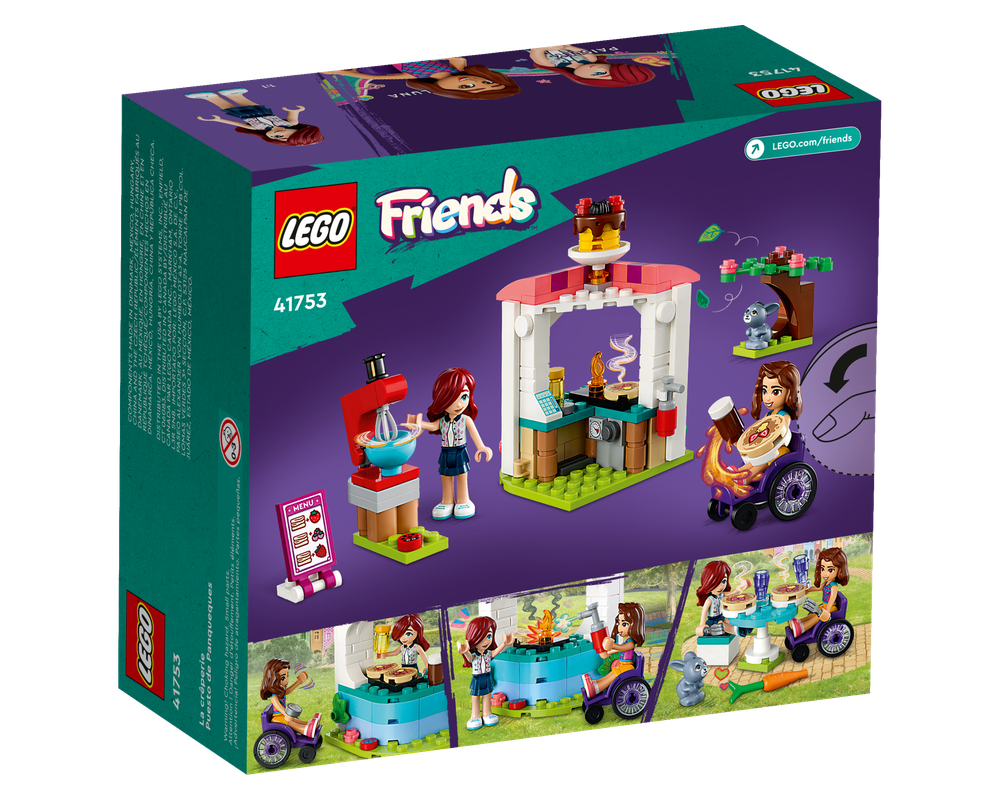 LEGO Set 41753-1 Pancake Shop (2023 Friends) | Rebrickable - Build with ...