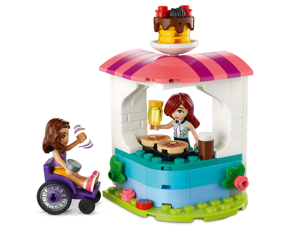 LEGO Set 41753-1 Pancake Shop (2023 Friends) | Rebrickable - Build with ...