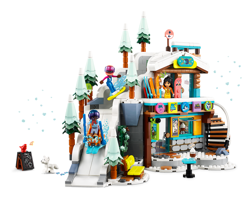 LEGO Set 41756-1 Holiday Ski Slope and Café (2023 Friends ...