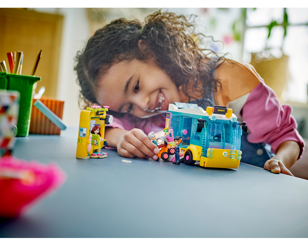 LEGO Set 41759-1 Heartlake City Bus (2023 Friends) | Rebrickable ...