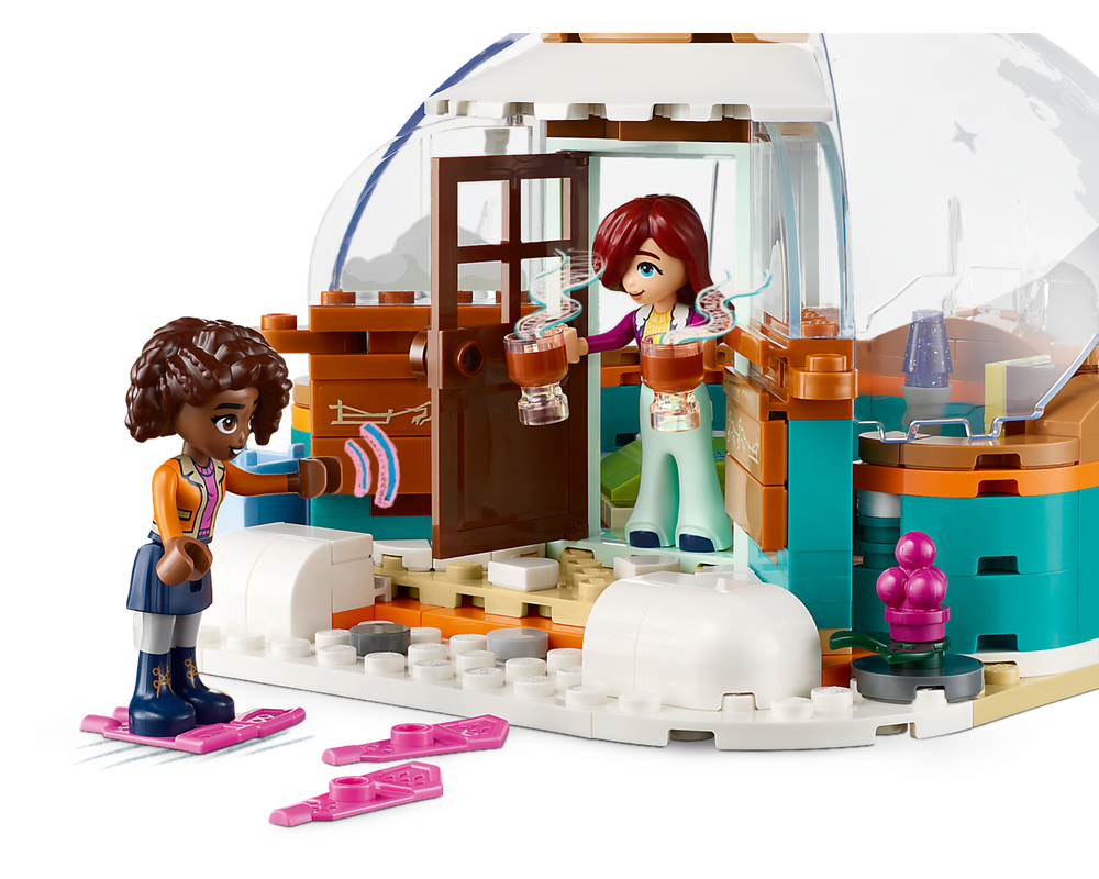 LEGO Set 41760-1 Igloo Holiday Adventure (2023 Friends) | Rebrickable ...