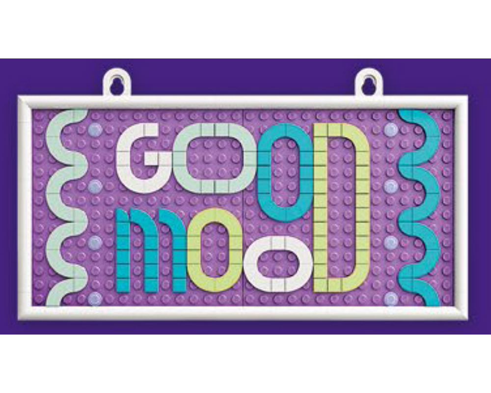 LEGO Set 41951-1-s3 Rectangle Message Board (Landscape) (2022 DOTS ...