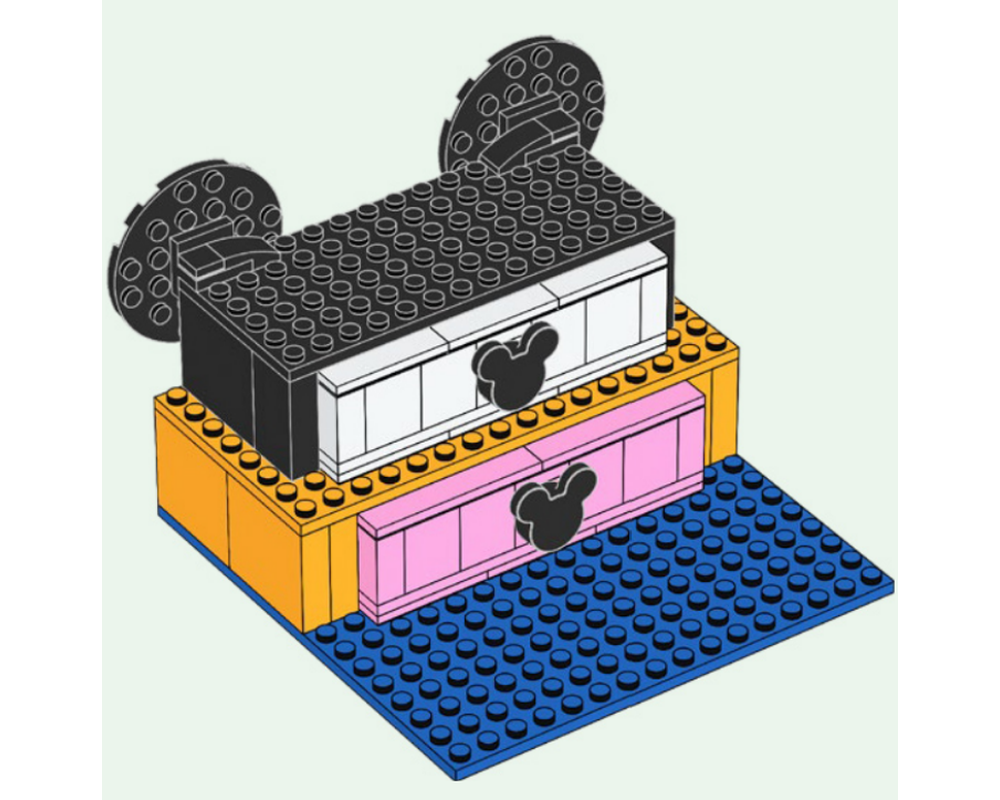 LEGO Set 41964-1-s1 Plain Drawers (2022 DOTS) | Rebrickable - Build ...