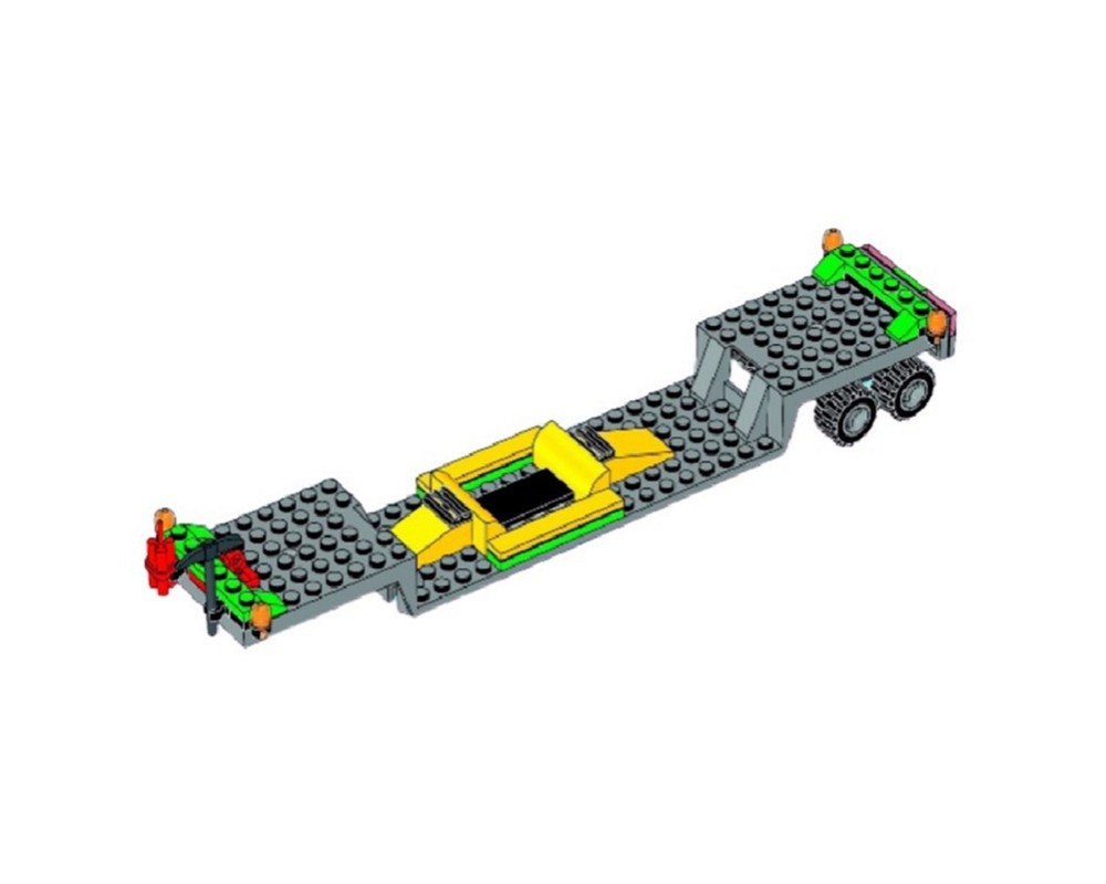 LEGO Set 4203-1-s2 Excavator Transport - Trailer (2012 City ...