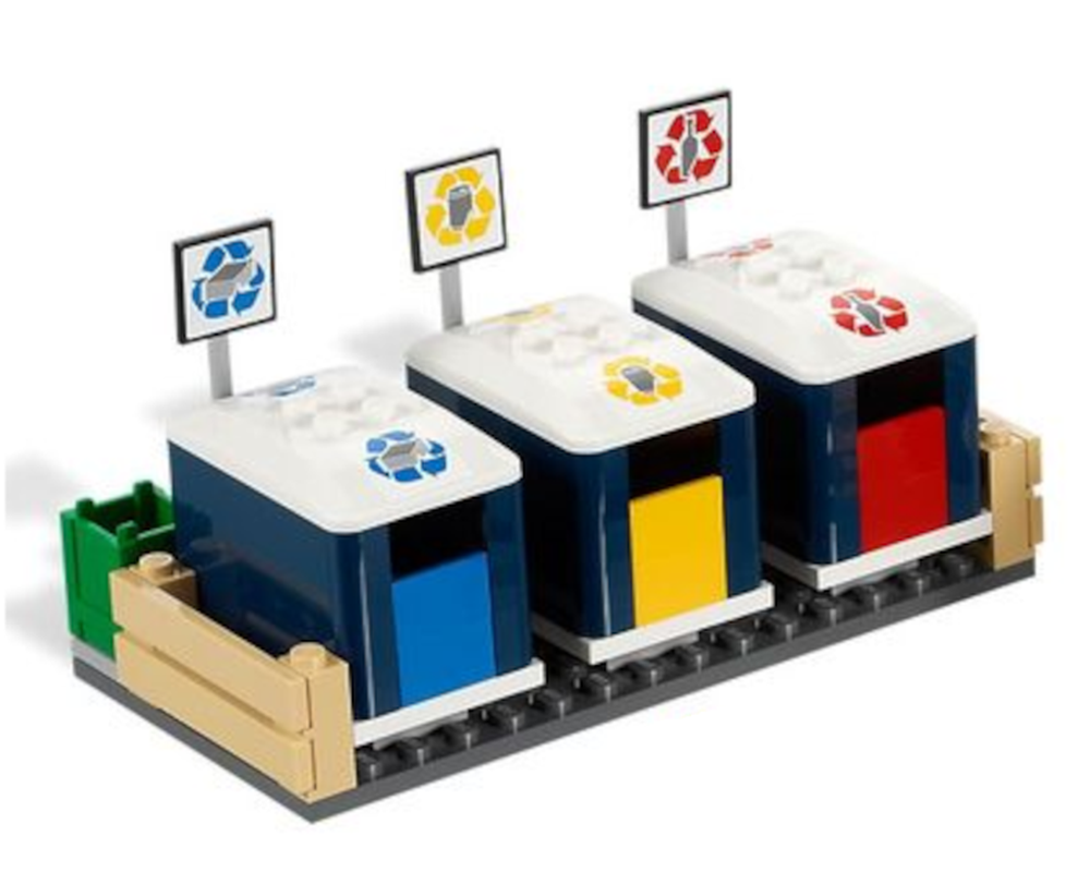 LEGO Set 4206-2-s1 Recycle Bins (2012 City > Traffic) | Rebrickable ...