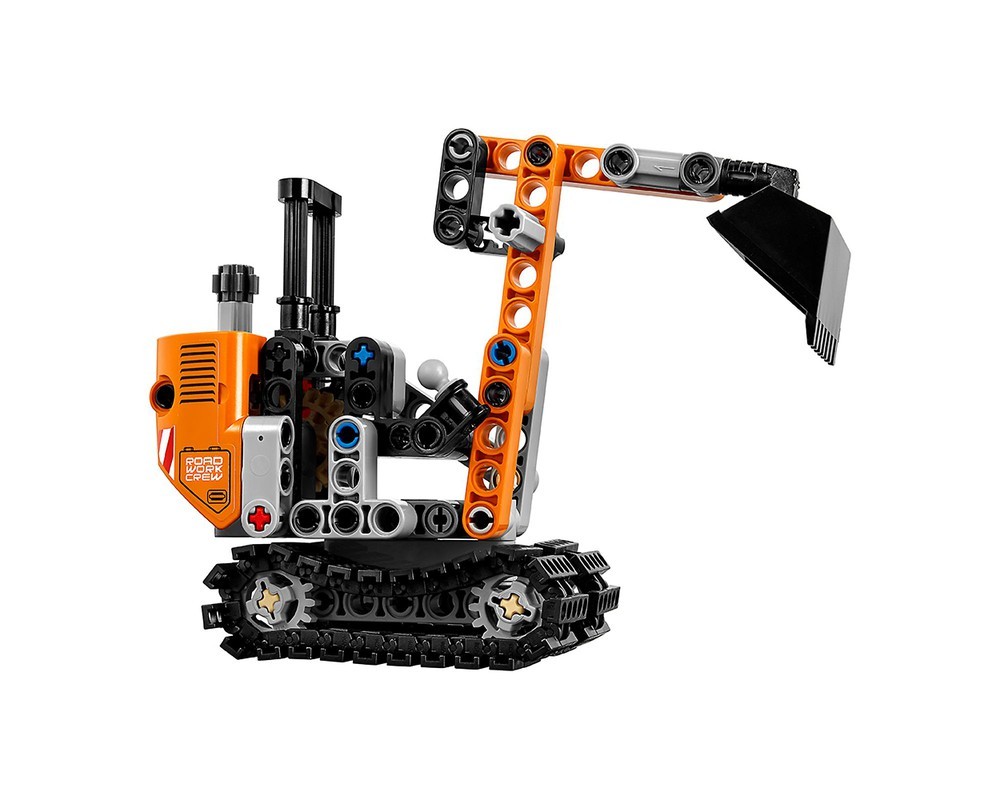 LEGO Set 42060-1-s1 Tracked Digger (2017 Technic) | Rebrickable - Build ...