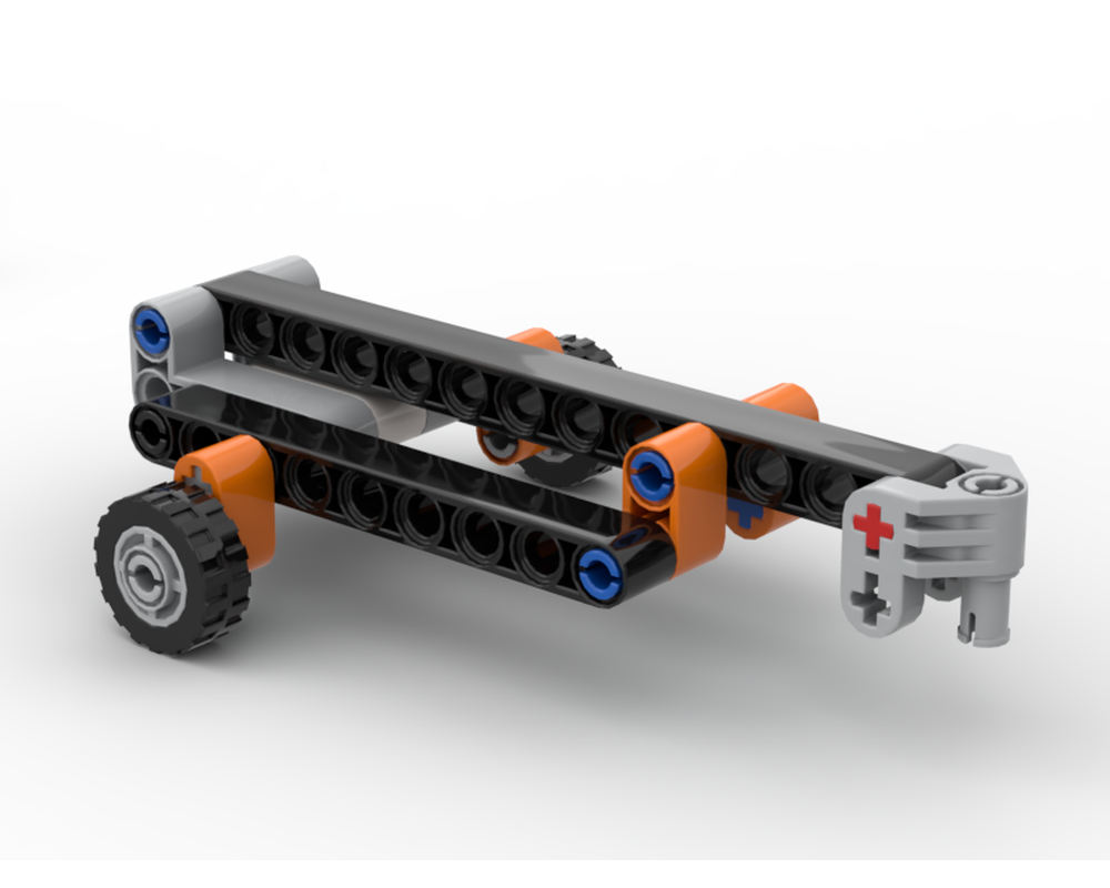 LEGO Set 42060-1-s3 Roadwork Trailer (2017 Technic) | Rebrickable ...