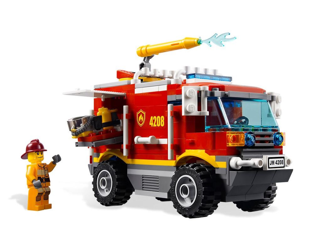 LEGO Set 4208-1-s1 4x4 Fire Truck (2012 City > Fire) | Rebrickable ...