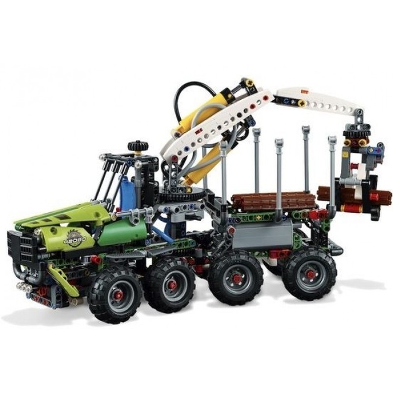LEGO Set 42080-1-b1 Log Loader (2018 Technic) | Rebrickable - Build ...