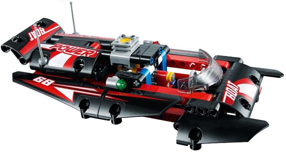 LEGO Set 42089-1-b1 Hydroplane (2019 Technic) | Rebrickable - Build ...