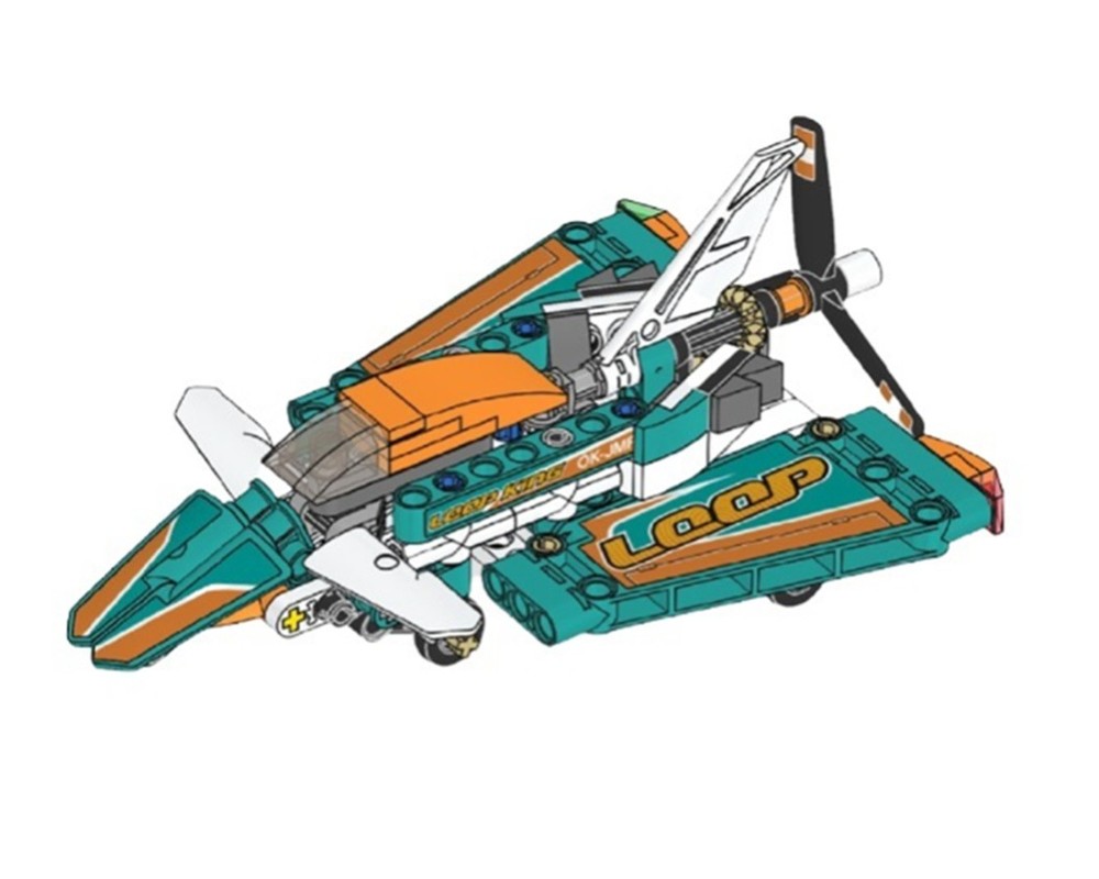 LEGO Set 42117-1-b1 Jet Airplane (2021 Technic) | Rebrickable - Build ...