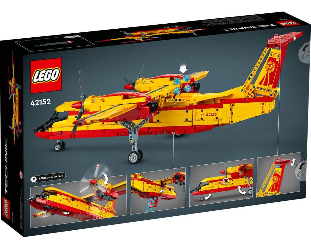 LEGO Set 42152-1 Firefighter Aircraft (2023 Technic) | Rebrickable ...