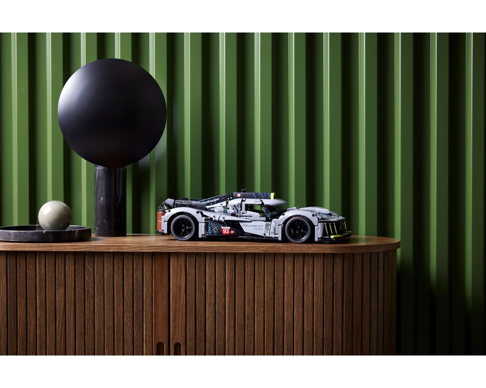 LEGO Set 42156-1 Peugeot 9X8 Le Mans Hybrid Hypercar (2023 Technic ...