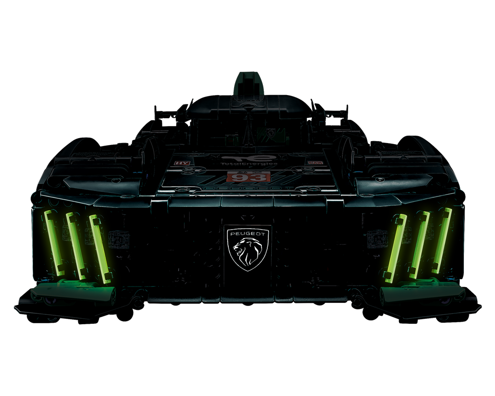 LEGO Set 42156-1 Peugeot 9X8 Le Mans Hybrid Hypercar (2023 Technic ...