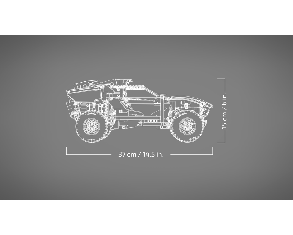 LEGO Set 42160-1 Audi RS Q e-tron (2023 Technic) | Rebrickable - Build ...