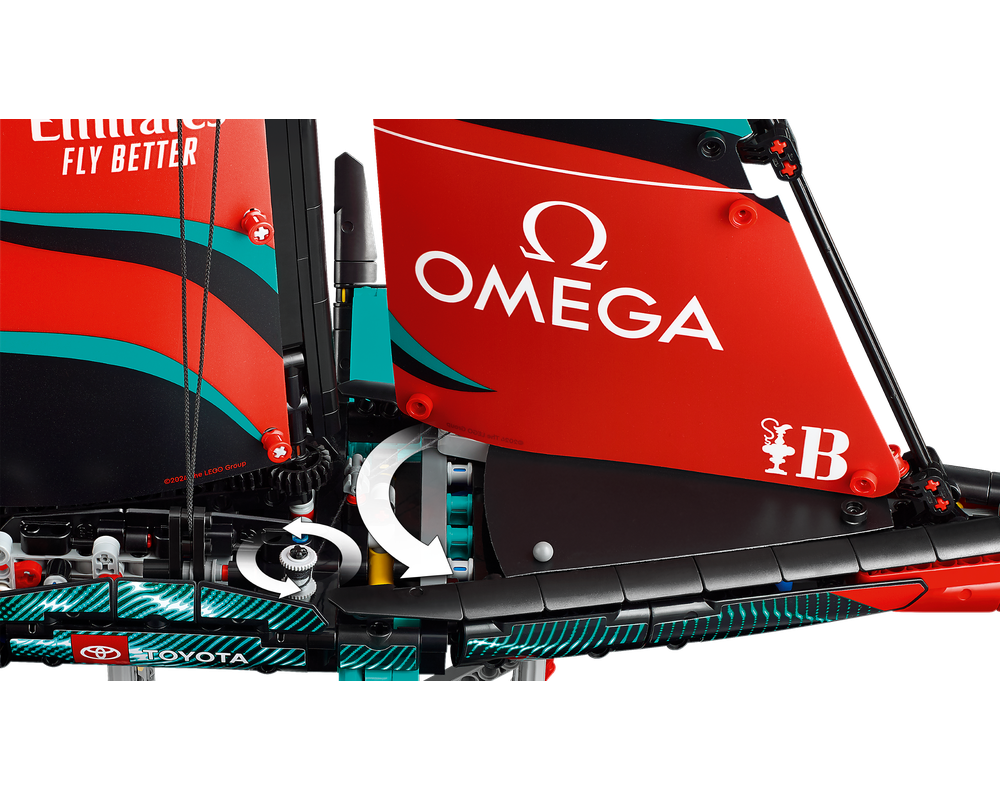 LEGO Set 42174-1 Emirates Team New Zealand AC75 Yacht (2024 Technic ... LEGO Set 42174-1 Emirates Team New Zealand AC75 Yacht (2024 Technic ...