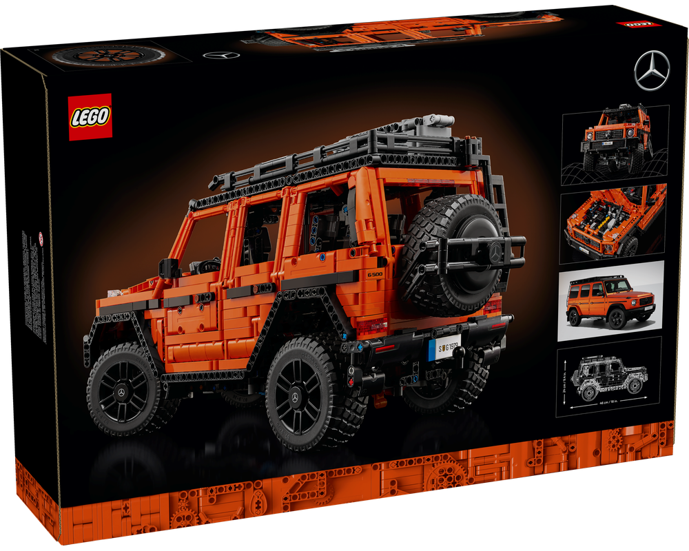 LEGO Set 42177-1 Mercedes-Benz G 500 PROFESSIONAL Line (2024 Technic ...