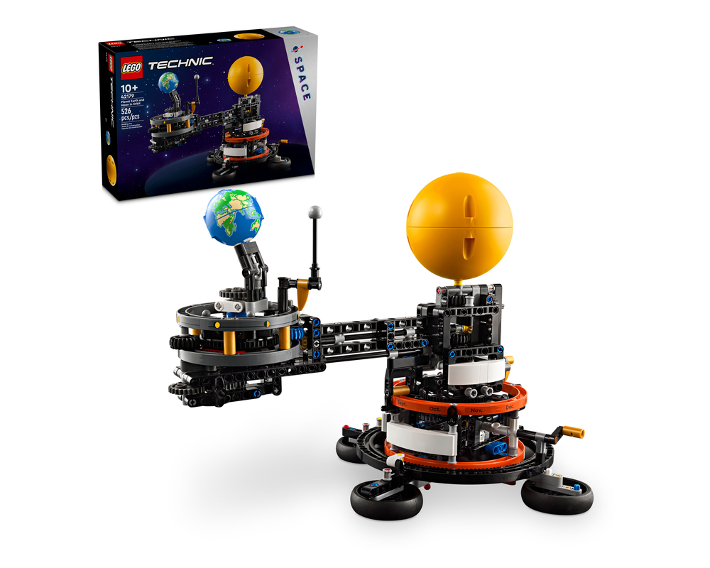 LEGO Set 42179-1 Planet Earth and Moon in Orbit (2024 Technic ...