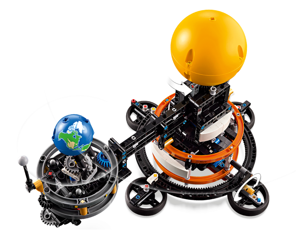 LEGO Set 42179-1 Planet Earth and Moon in Orbit (2024 Technic ...