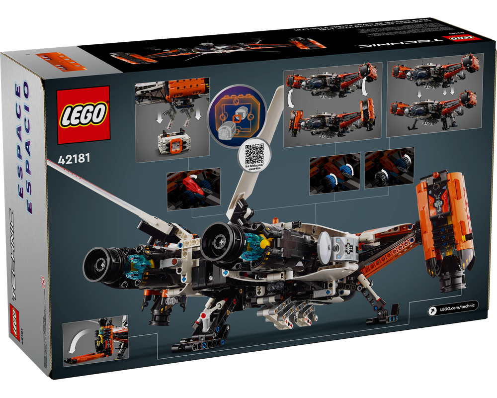 LEGO Set 42181-1 VTOL Heavy Cargo Spaceship LT81 (2024 Technic ...