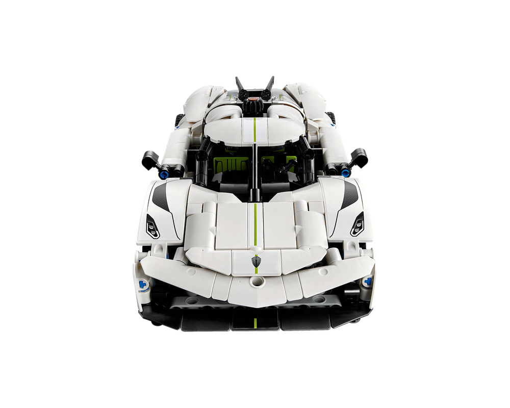 LEGO Set 42184-1 Koenigsegg Jesko Absolut White Hypercar (2024 Technic ...
