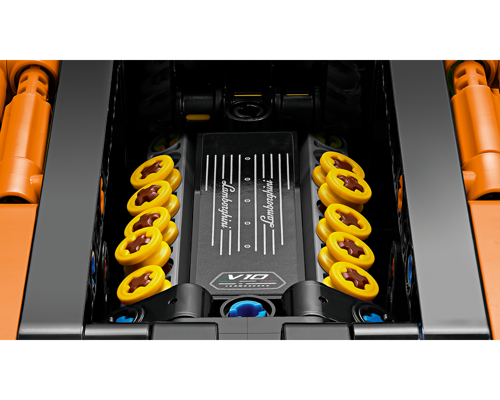 LEGO Set 42196-1 Lamborghini Huracán Tecnica Orange (2024 Technic ...