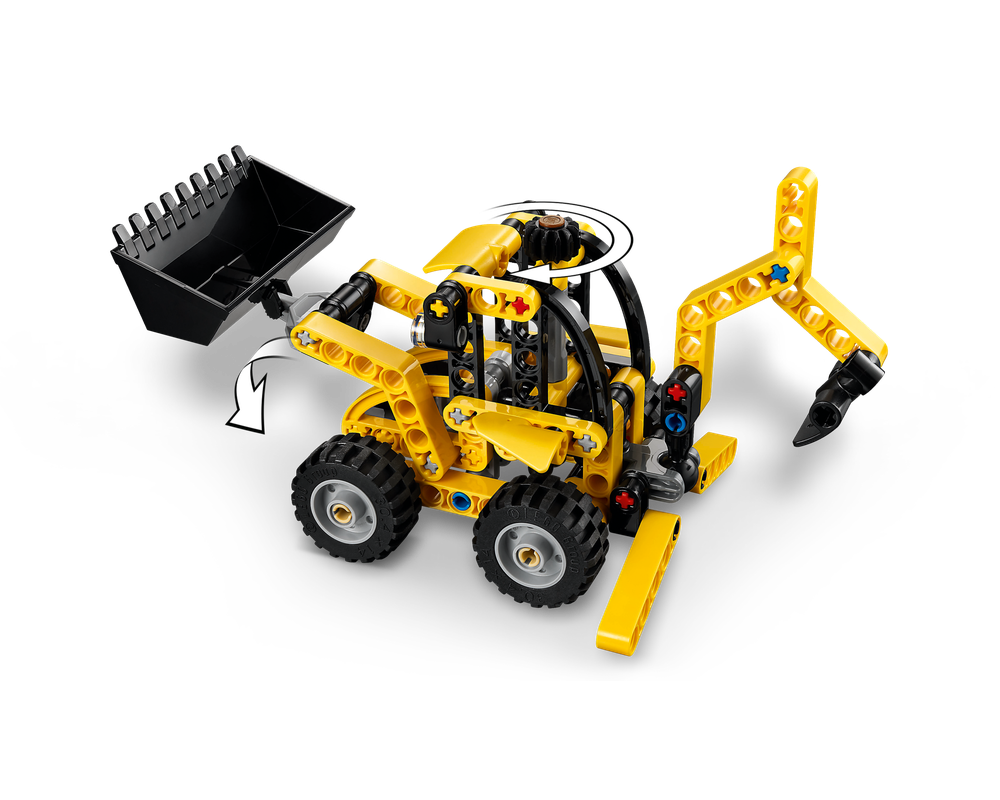 LEGO Set 42197-1 Backhoe Loader (2025 Technic) | Rebrickable - Build ...