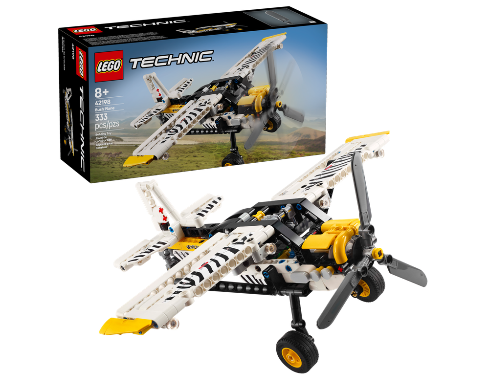 LEGO Set 42198-1 Bush Plane (2025 Technic) | Rebrickable - Build with LEGO